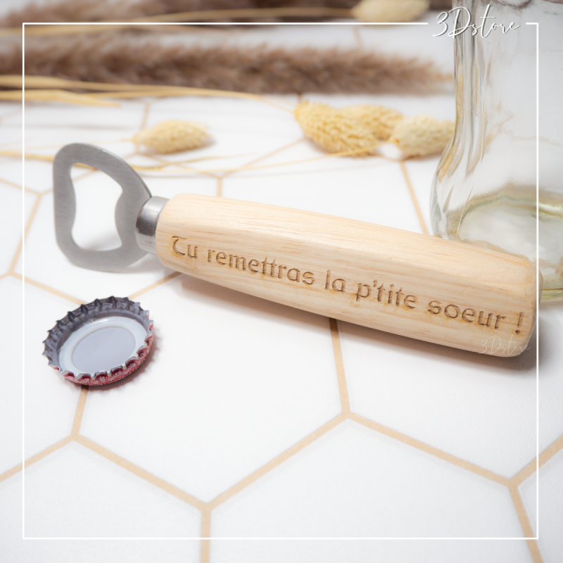 Décapsuleur - Personnalisable - 3dstore